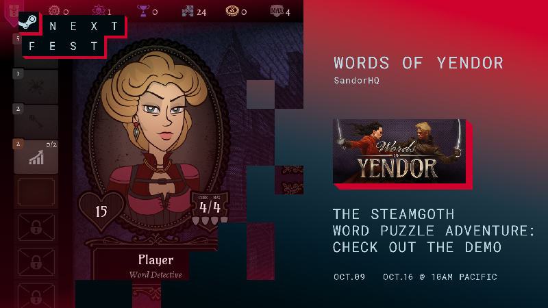 Steam :: Words of Yendor :: Demo playthrough broadcast 2 of 2