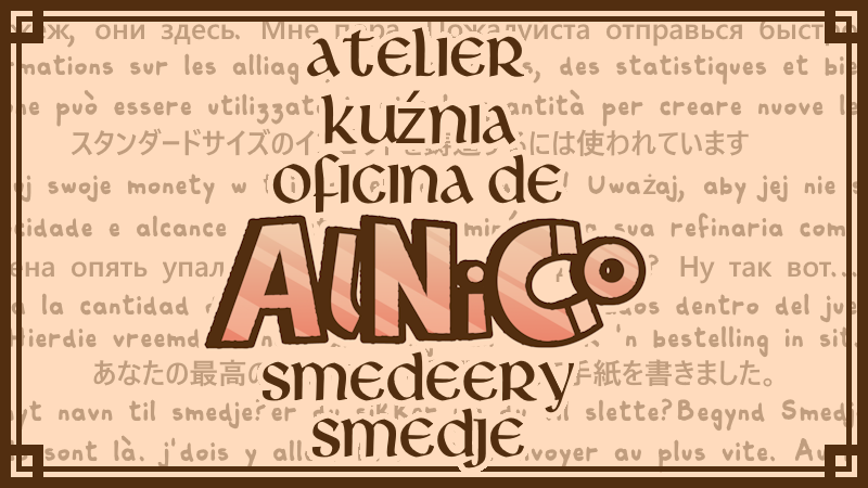 Alnico Smithery - Localization Underway! - Steam News