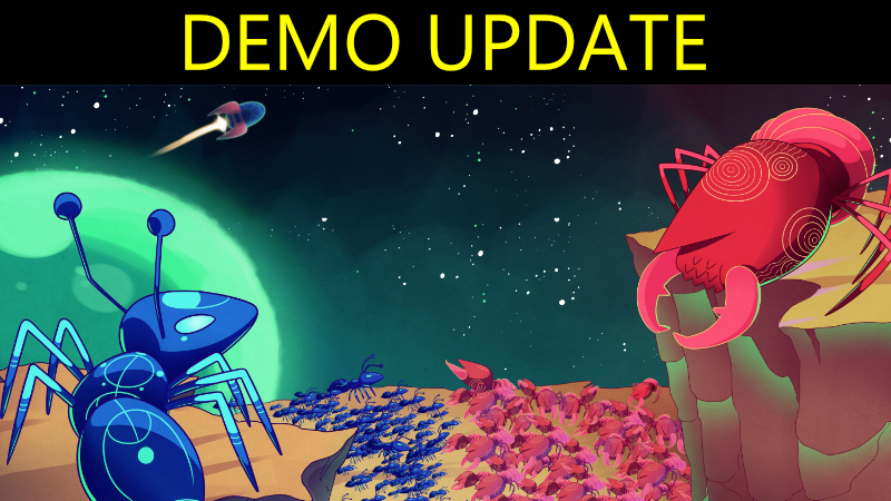 Ants in Space! - DEMO UPDATE - Steam News
