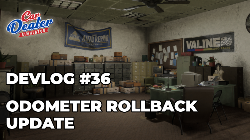 Car Dealer Simulator - Rolling Back Mileage - Improving the Mechanic ...