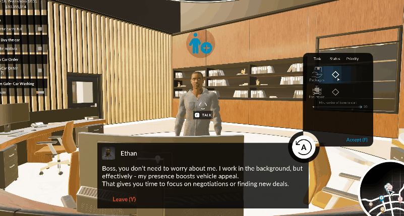 Receptionist Update · Car Dealer Simulator update for 19 November 2025 ...