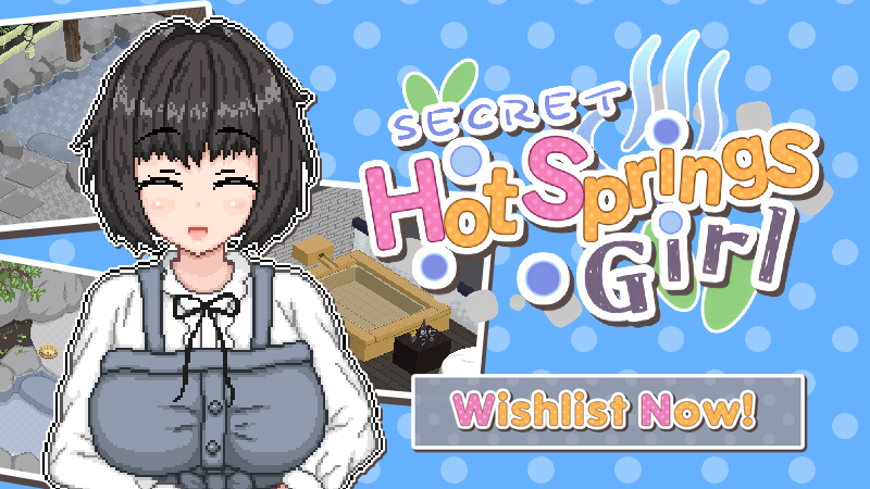 Saikey Studios - Secret Hot Springs Girl is now available to wishlist ...