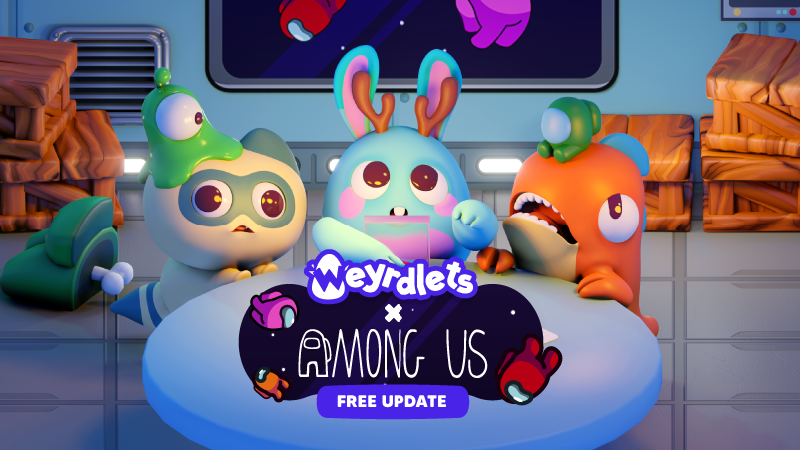 Weyrdlets : Idle Desktop Pets - 🌟Weyrdlets x Among Us Collaboration🌟 ...