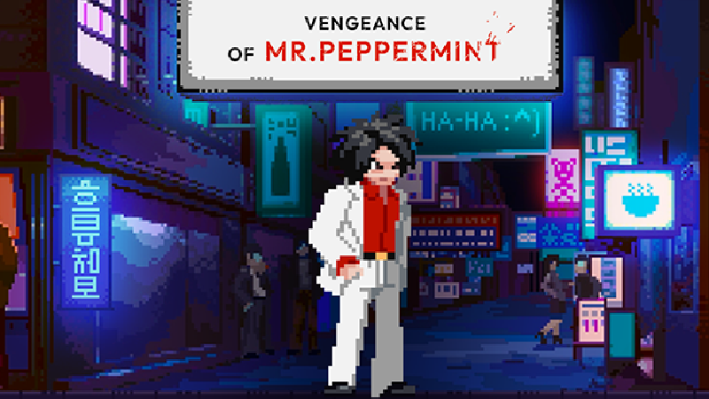 Vengeance of Mr. Peppermint - Game reveal and publisher announcement ...