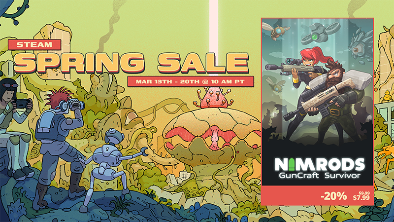 NIMRODS - NIMRODS | 20% Discount | Steam Spring Sale 2025 - Steam News