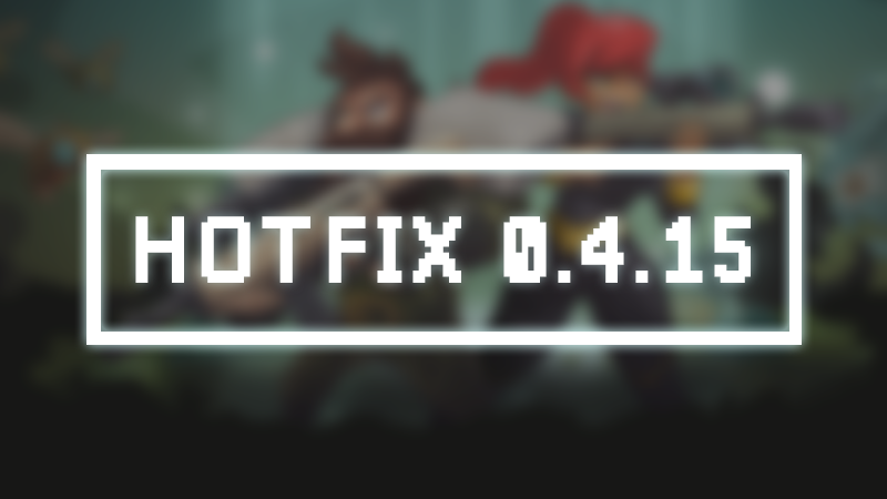 NIMRODS - NIMRODS Status Update + Hotfix | 0.4.15 - Steam News