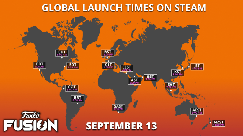 Steam :: FUNKO FUSION :: Global Launch Time, Steam Deck Update, And More!