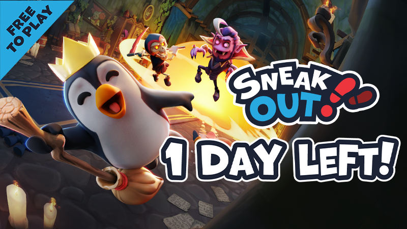 Sneak Out - Only one day left! SNEAK OUT with us for tomorrow's release ...