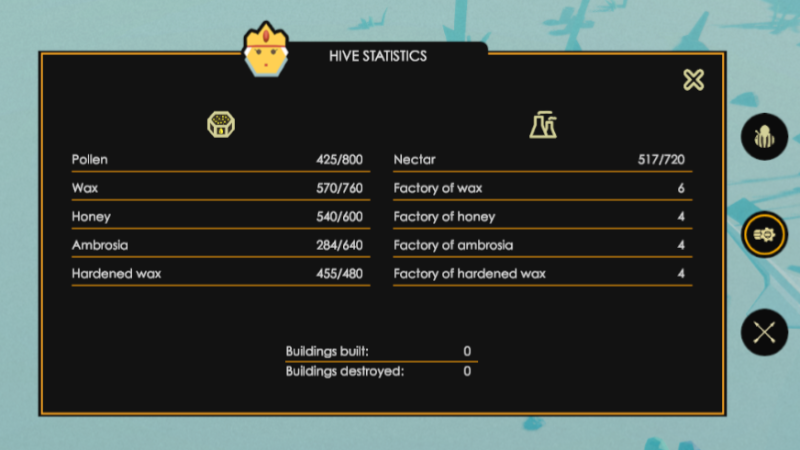 Steam :: Bee Island :: Statistics & Cards