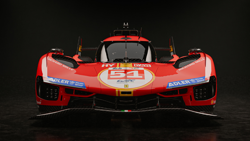 Le Mans Ultimate - Global reveal of virtual Ferrari 499P for Le Mans ...