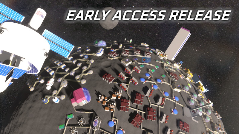 Asteroid Colony - Asteroid Colony releases into Early Access! - Steam News