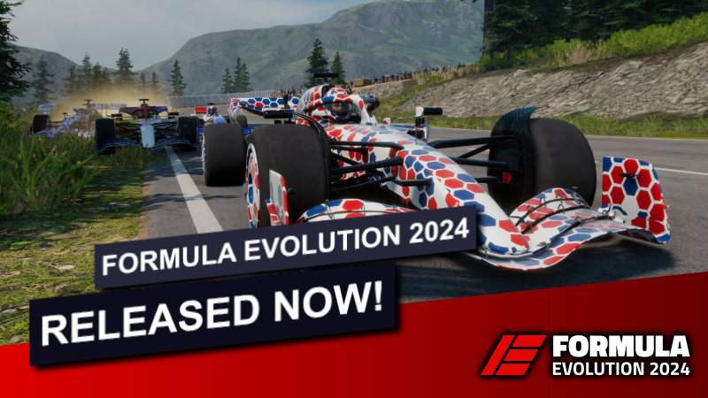 Formula Evolution 2024 - Formula Evolution 2024 has just been released! - Steam News