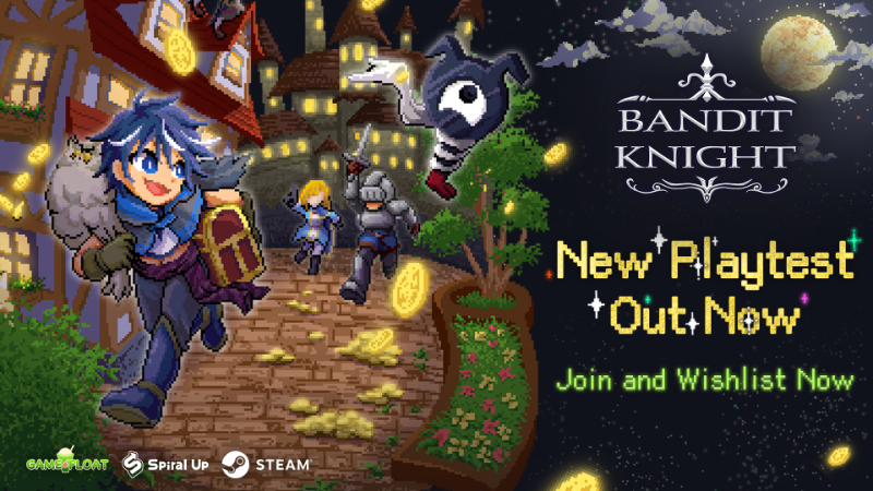 BANDIT KNIGHT - The New BANDIT KNIGHT Playtest Is Here! - Steam News
