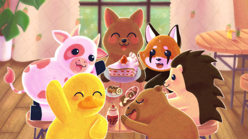 Nom Nom: Cozy Forest Café - Development update 📢 New demo in October ...