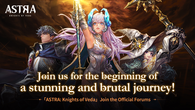 ASTRA: Knights of Veda - Official Community Now Open! - Steam News