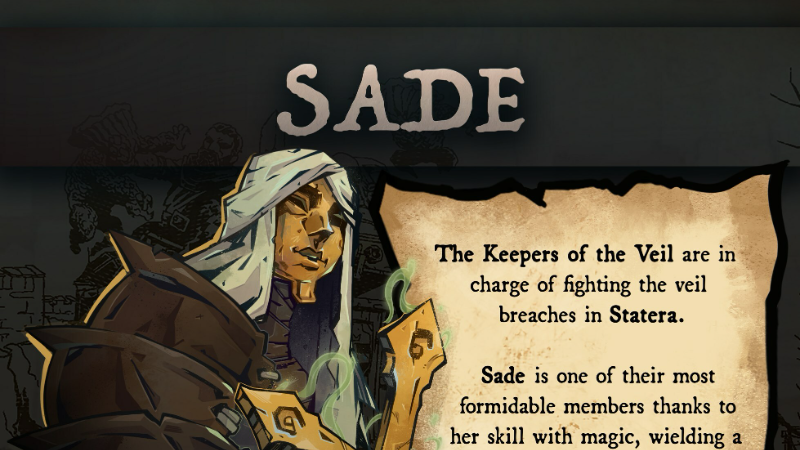 Prelude Dark Pain - Meet the mysterious SADE! - Steam News