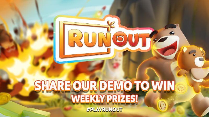 RunOut - Run & Fun Together - Share Our Demo - Win a prize - Steam News