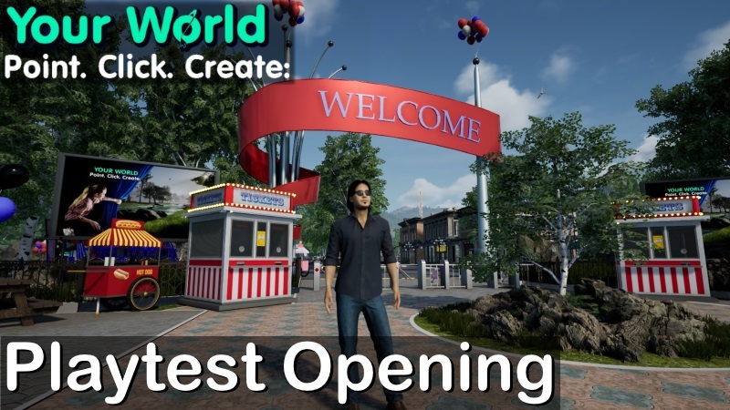 Your World - MMO Playtest - Playtest Sign-up Now Open! - Steam News