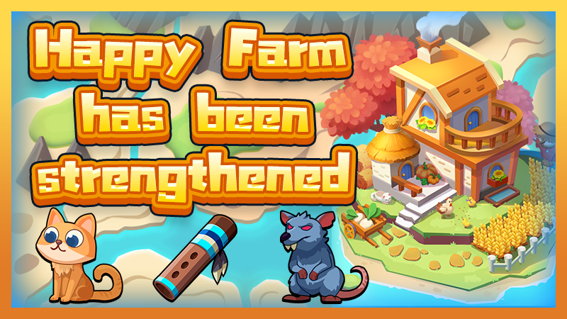 Steam :: LuckLand :: 【DevLog】Happy Farm has been strengthed 2023.11.05