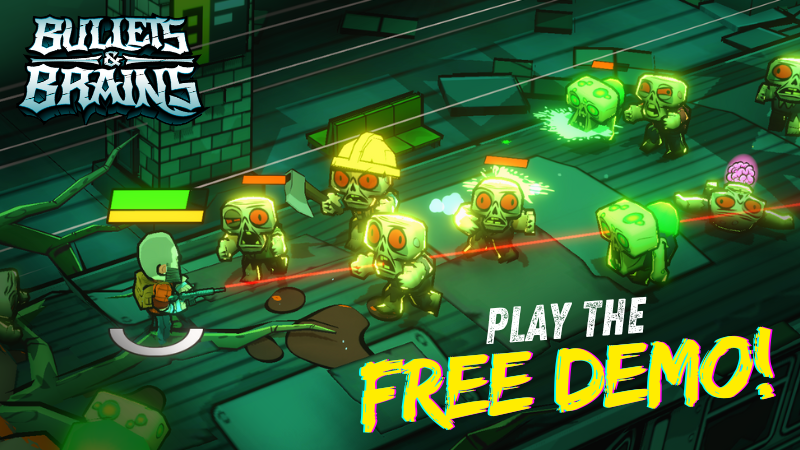 Bullets & Brains - Bullets & Brains Demo Now Available! - Steam News