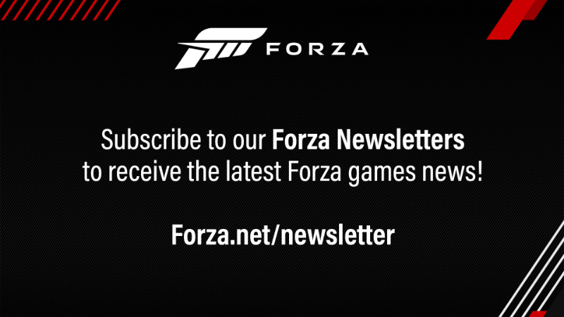 Forza Franchise - Introducing Forza Newsletters - Steam News