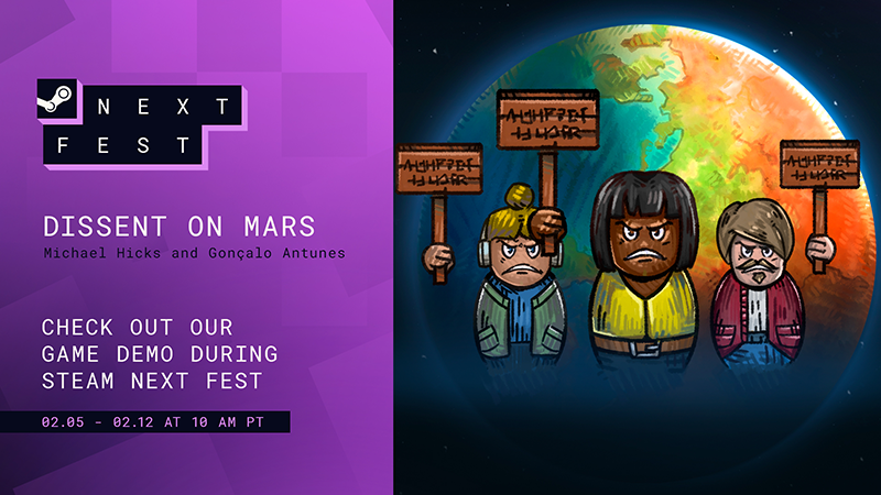 Dissent on Mars - 🎁Giveaway #2: Win Free Games! - Steam News