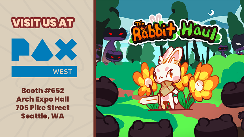Steam :: The Rabbit Haul :: We’re Bringing the Haul to PAX West 2025! 🐰