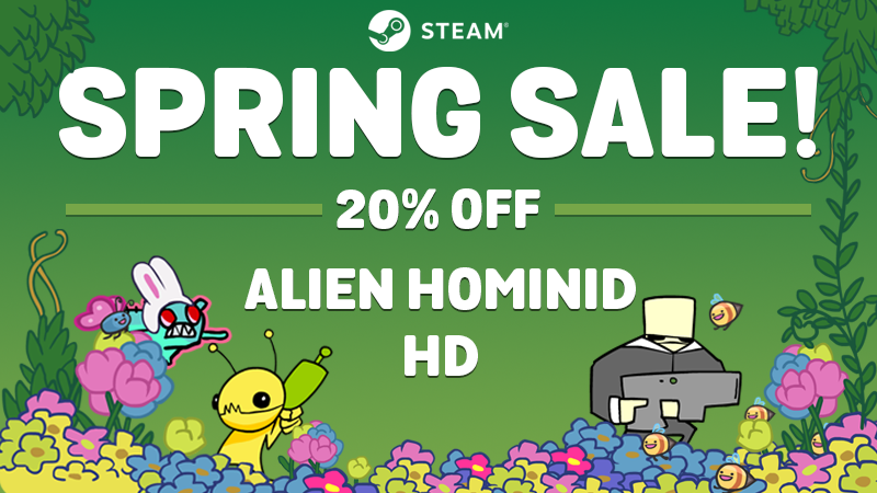 Alien Hominid HD - Spring has sprung with Alien Hominid HD on sale ...