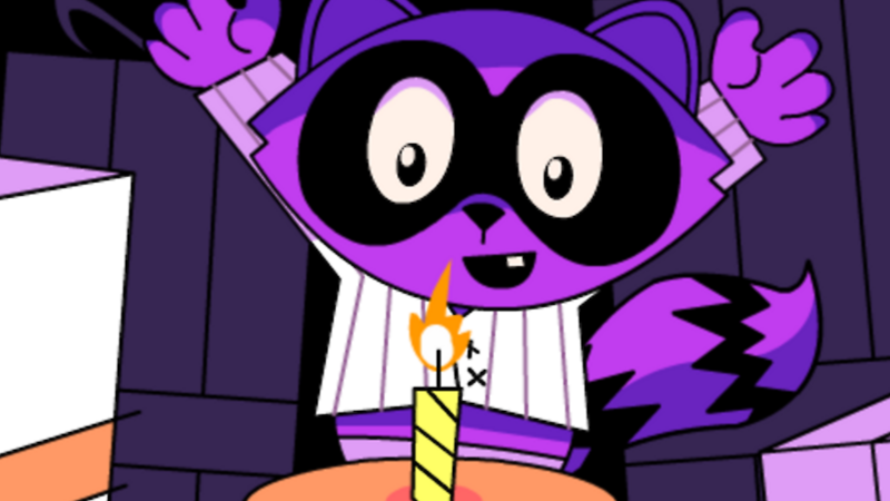 Steam :: Super Spy Raccoon :: Romeo's First Birthday!