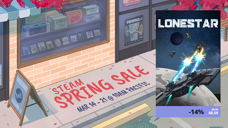 Steam :: LONESTAR :: 14% OFF During Steam Spring Sales! Play LONESTAR Now!