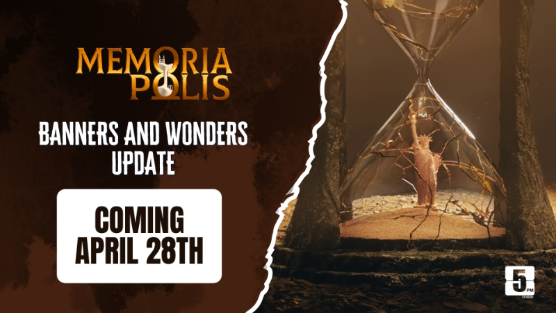 MEMORIAPOLIS - Banners & Wonders arrives April 28 - Steam News