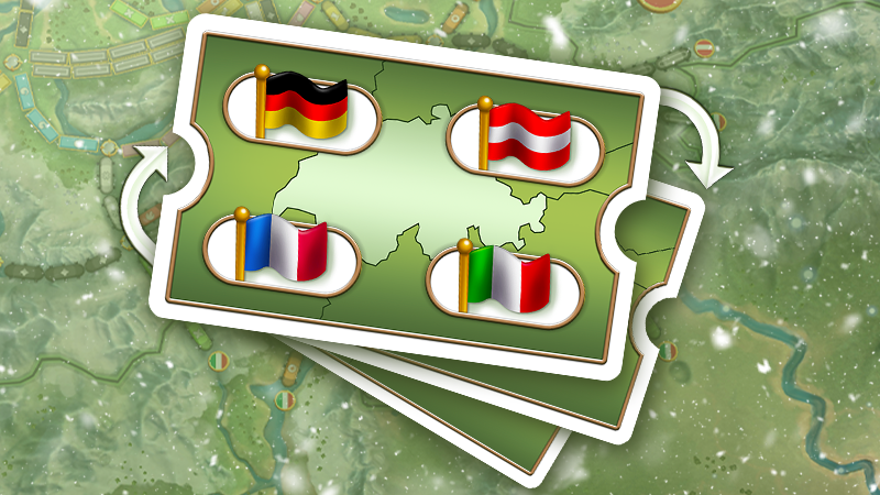 Ticket to Ride® - Mastering Country-to-Country Tickets in Ticket to ...