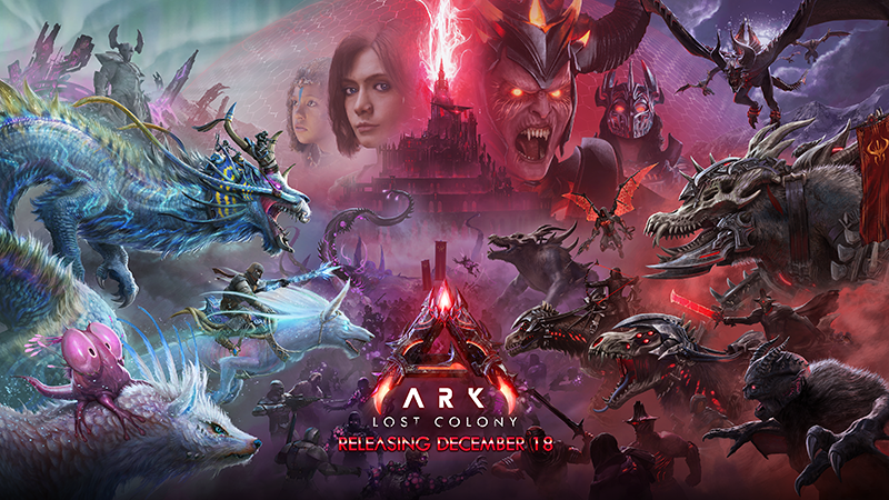 ARK: Survival Ascended - ARK: Lost Colony Keyart & Theme Reveal, and ...