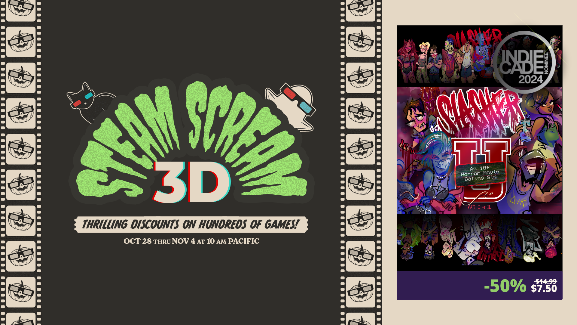 Steam Community :: Slasher U: An 18+ Horror Movie Dating Sim, Act 1