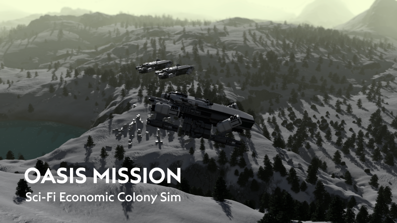 Oasis Mission: Colony Sim - New description on the Steam page! - Steam News