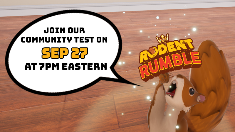 Rodent Rumble Playtest - NEW Block Party Mode! Join us on SEP 27 at 7pm ...