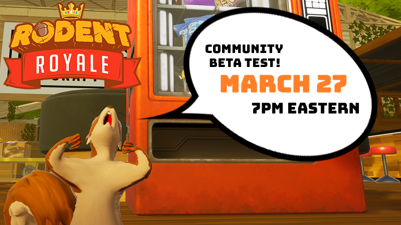 Rodent Rumble Playtest - PLAY TODAY at 7PM Eastern - Steam News