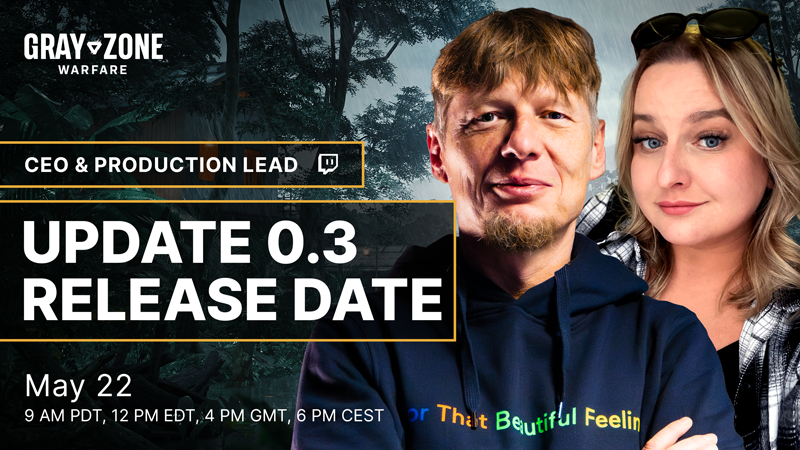 Gray Zone Warfare - Catch the Release Date Stream - Steam News