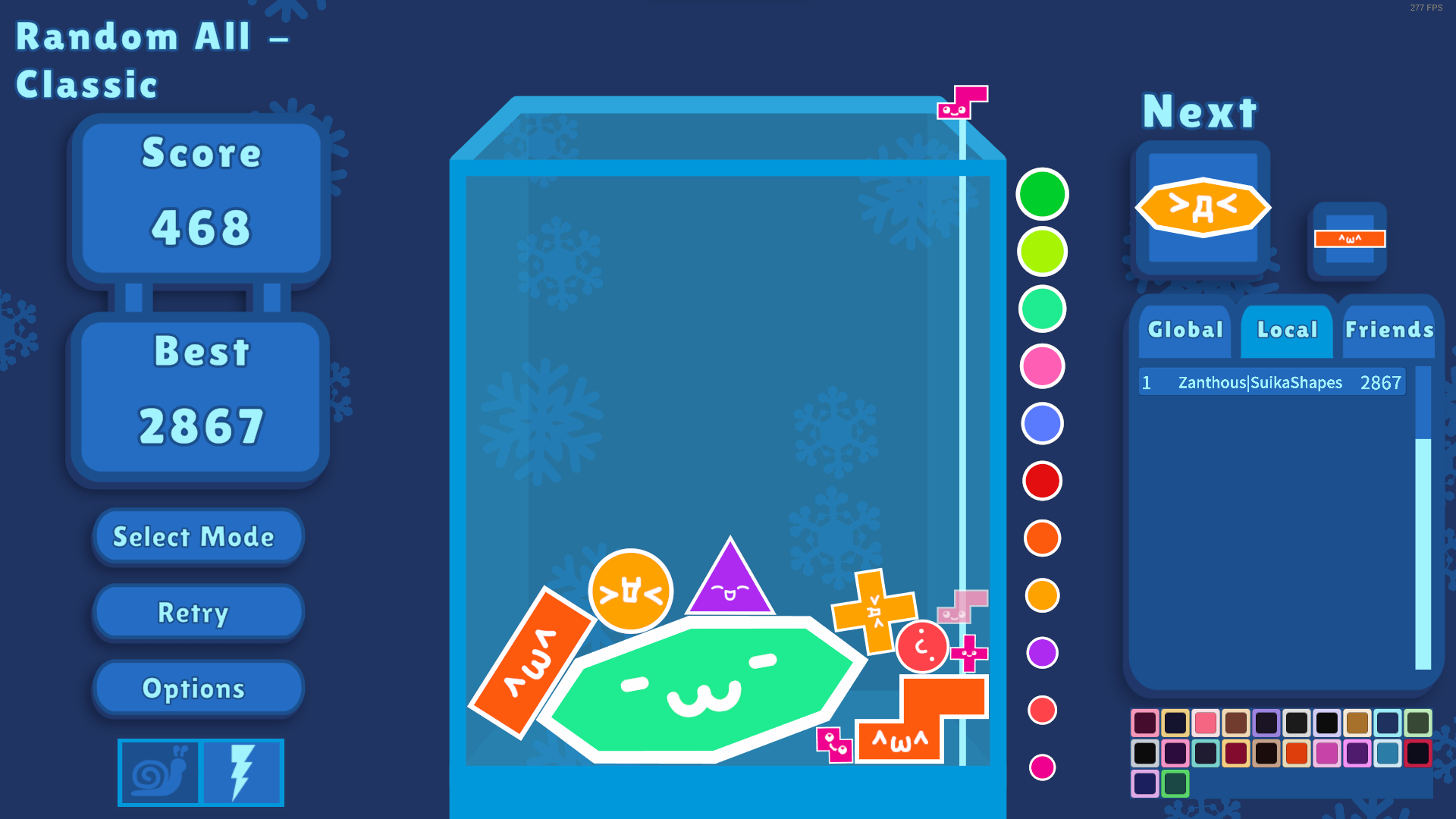 New Shape Pack, enhanced customizability, and slow drop rework · Suika ...