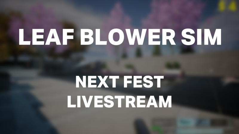 Leaf It To Me - Steam Next Fest - Watch the Developers Play Leaf Blower ...