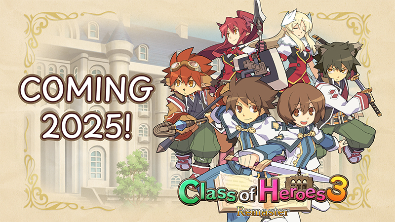 Steam :: Class of Heroes 2G: Remaster Edition :: Class of Heroes 3 Remaster is Coming in 2025!