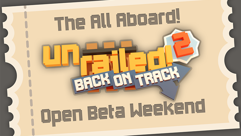 Unrailed 2: Back on Track - All aboard! The Open Beta weekend is here ...