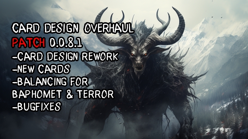 Steam :: Dire - Flesh and Phobia :: Card Design Overhaul - Update 0.0.8.1