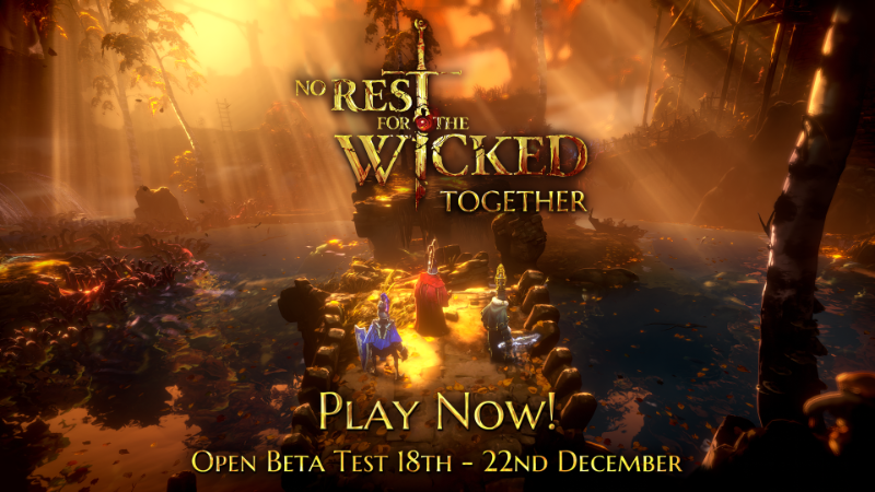 No Rest for the Wicked - Co-op Open Beta Playtest - Join Now - Steam News