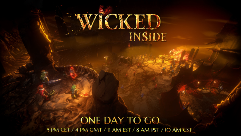 No Rest for the Wicked - One day to go for Wicked Inside - Steam News