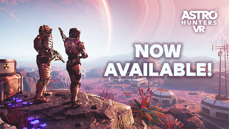 Astro Hunters VR - Astro Hunters VR is officially OUT now! 🚀 - Steam News