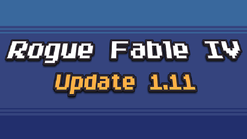 Rogue Fable IV - Update 1.11 The Ogre Caves - Steam News