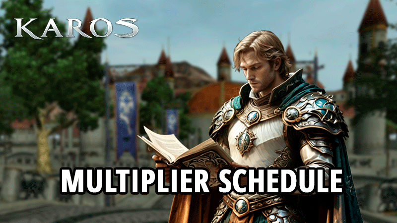 Karos Classic - Multipliers for weekdays - Steam News