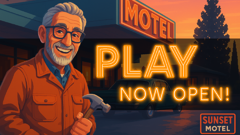 Sunset Motel - It's Check-In Time! Sunset Motel is Now Live on Steam 🛎️ ...