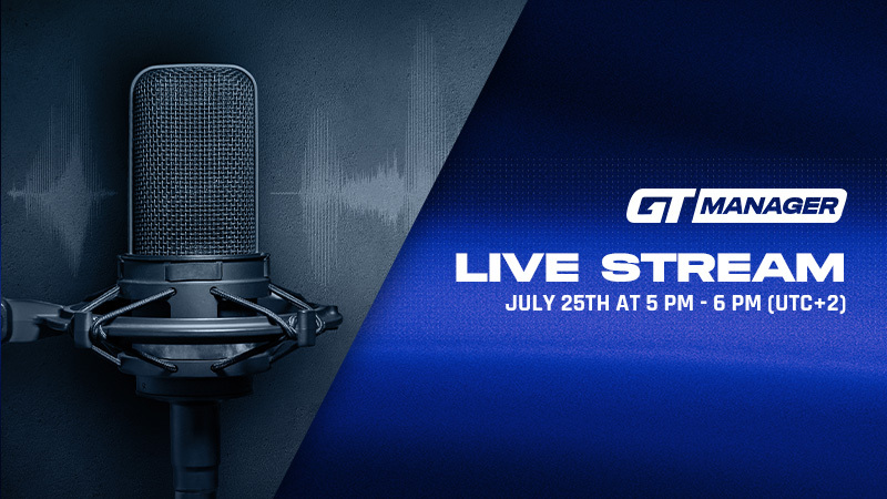 GT Manager - GT Manager - Live Stream #2 with Q&A - Steam News